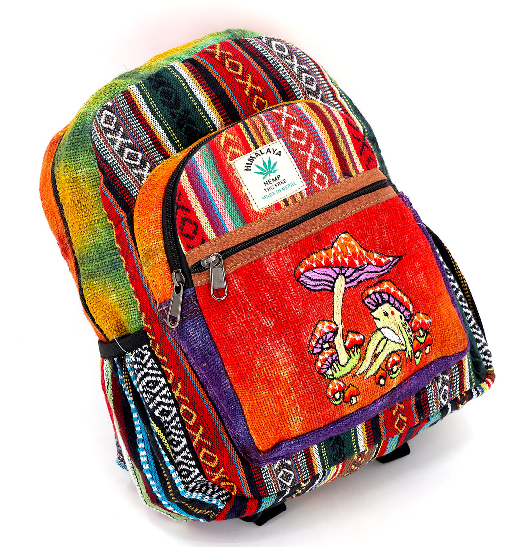 Handmade Hemp Mini Backpacks | Eco-Friendly Nepalese Bags – Himalaya ...