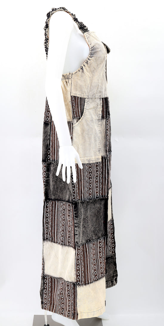 Cotton Hippie Handmade Gheri Patchwork Corduroy Mix Wide Leg Bohemian ...